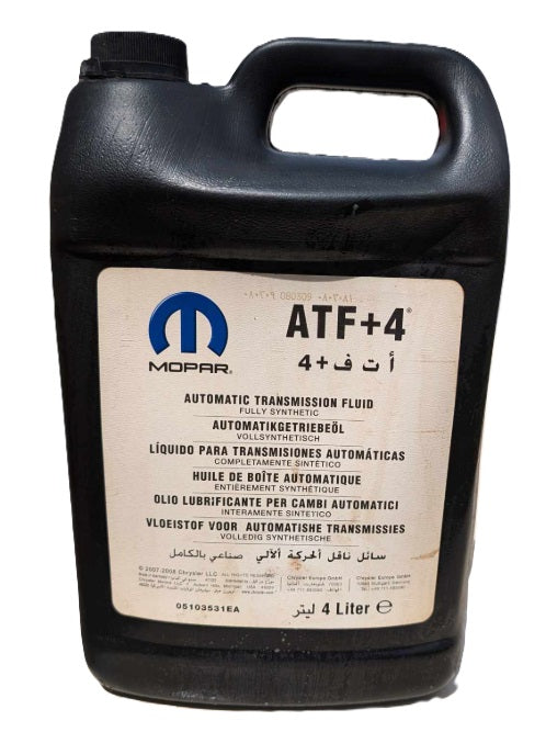 Chrysler Dodge Jeep New Automatic Transmission ATF+4 ATF4 Fluid - 4L ...